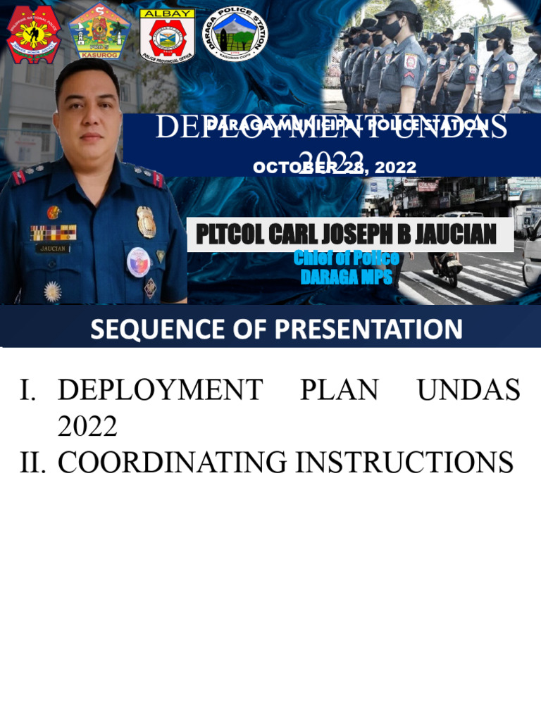 Undas Deployment Pads | PDF | Government | Emergency Services
