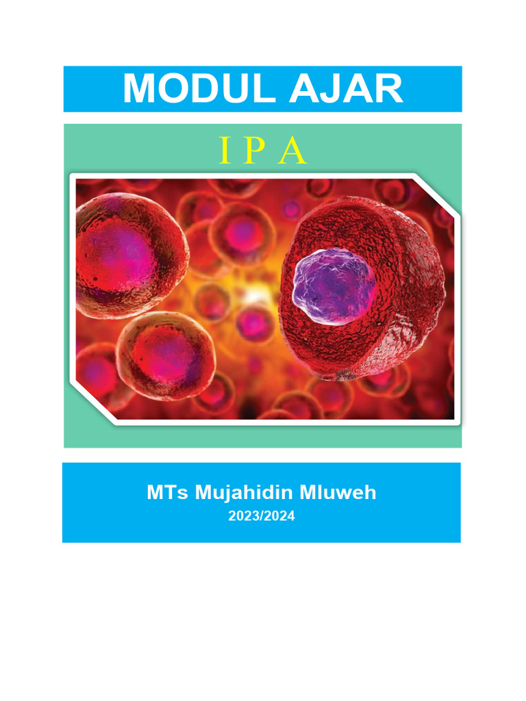 Modul Ajar Sel Mely | PDF | Pengembangan Diri | Sains & Matematika