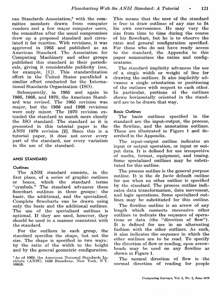 Flowcharting with the ANSI standard - A tutorial-páginas-3 | PDF ...