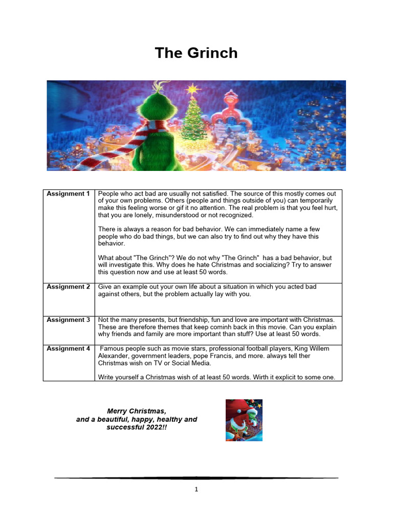The Grinch (Eng | PDF