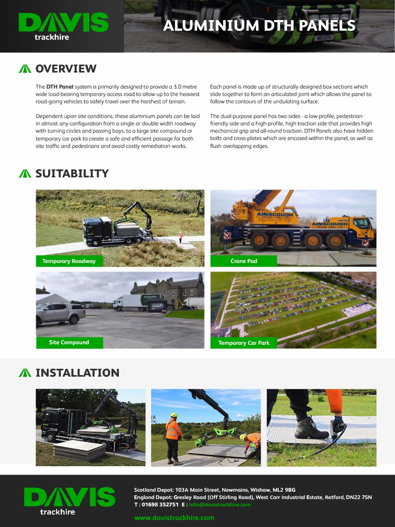 DTH Panel System Overview and Specs | PDF | Building Engineering ...