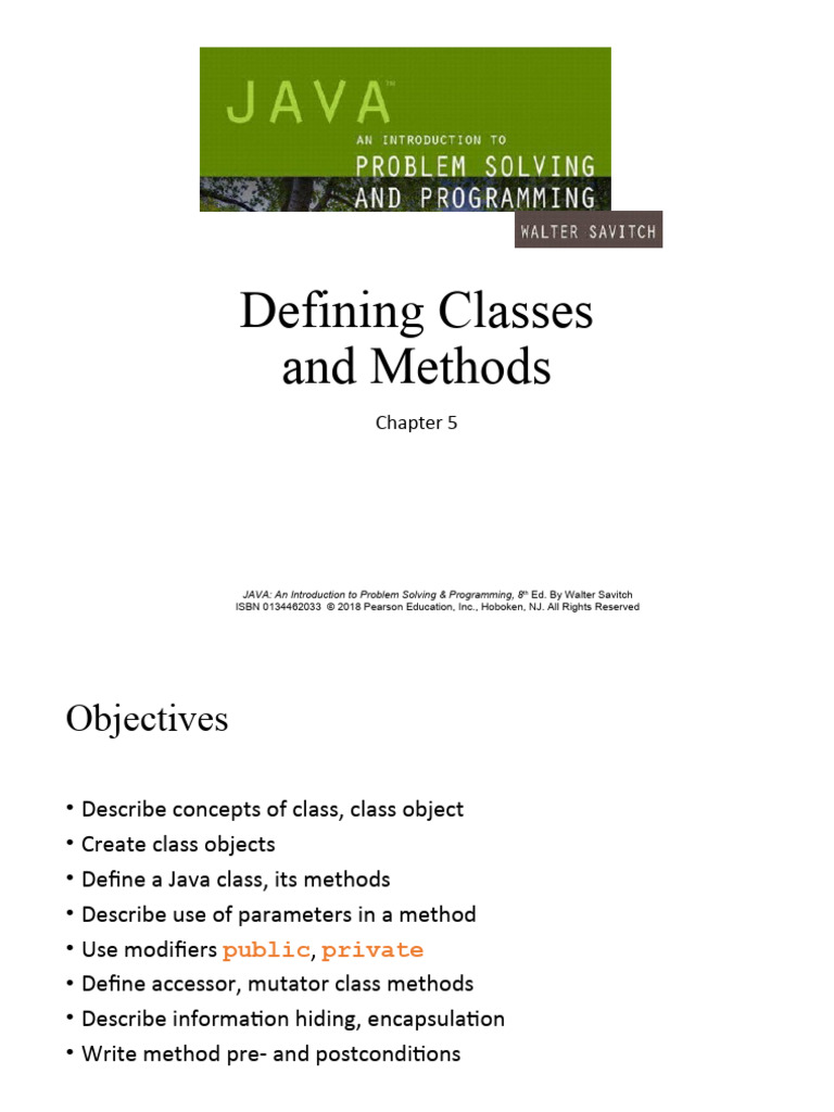 Chap 05ed8 Pdf Class Computer Programming Method Computer