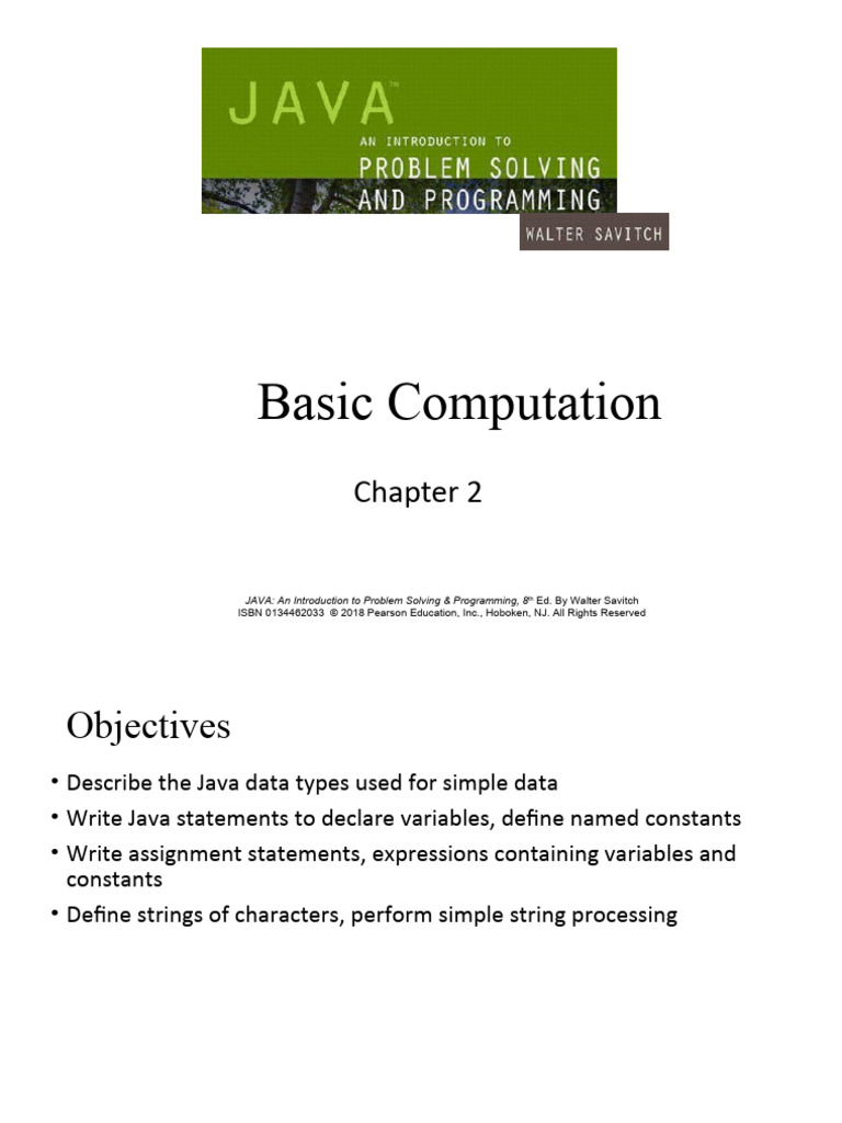 Chap 02ed8 | PDF | Reserved Word | Variable (Computer Science)