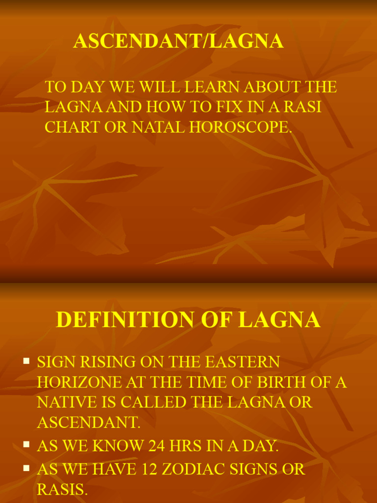 Understanding Lagna and Ascendant in Astrology | PDF | Zodiac | Astrology