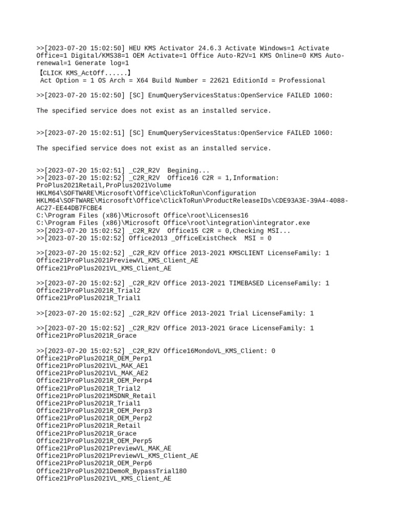 HEU24 Debug | PDF | Microsoft Windows | Microsoft Office