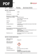 Recosol R55 Safety Data Sheet | PDF