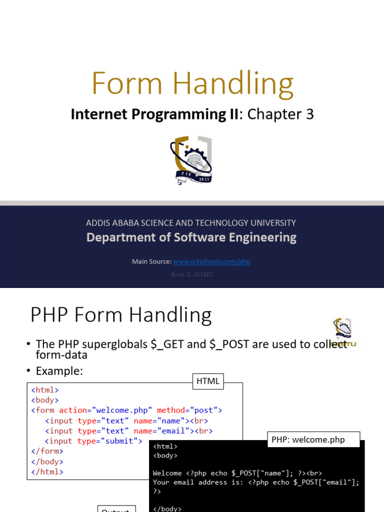 3 - Chapter 3 - PHP | PDF | Php | Hypertext 3 - Chapter 3 - PHP | PDF | Php | Hypertext
