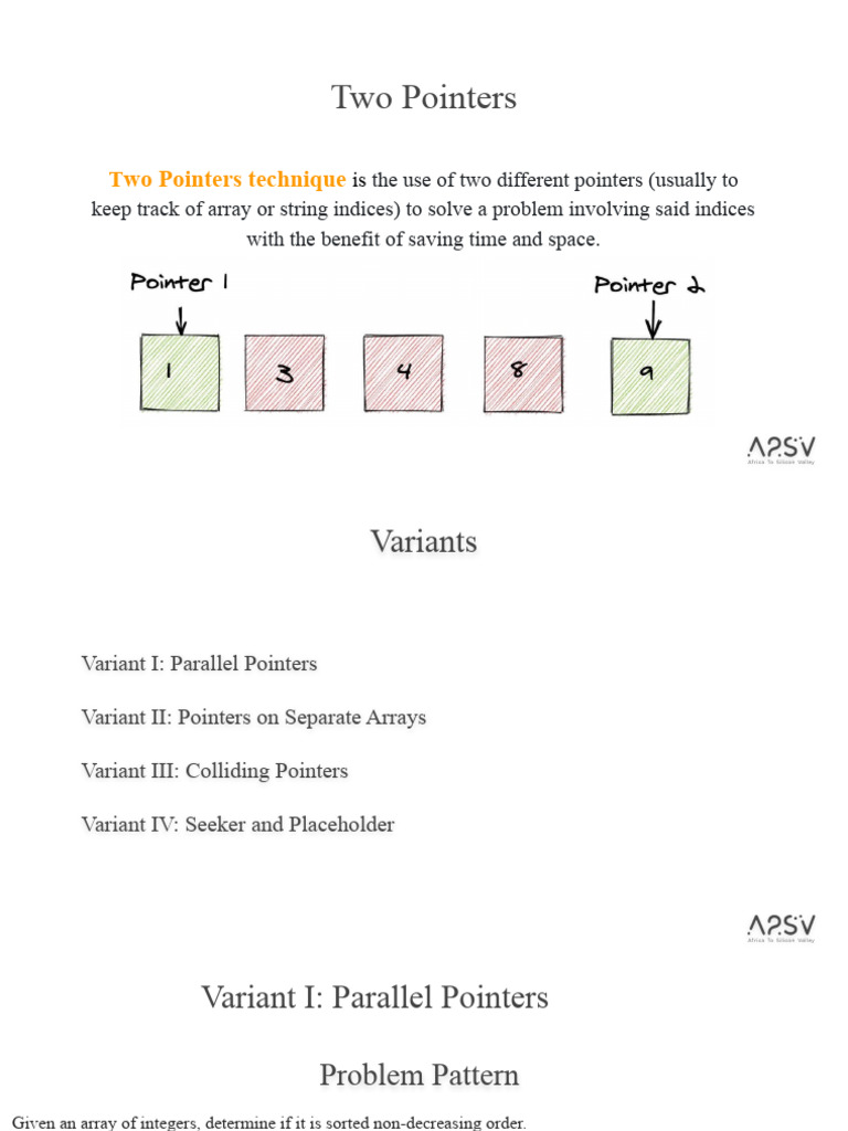 Two-Pointers and Sliding Window Recap Session Div-2 | PDF | Pointer ... Two-Pointers and Sliding Window Recap Session Div-2 | PDF | Pointer ...