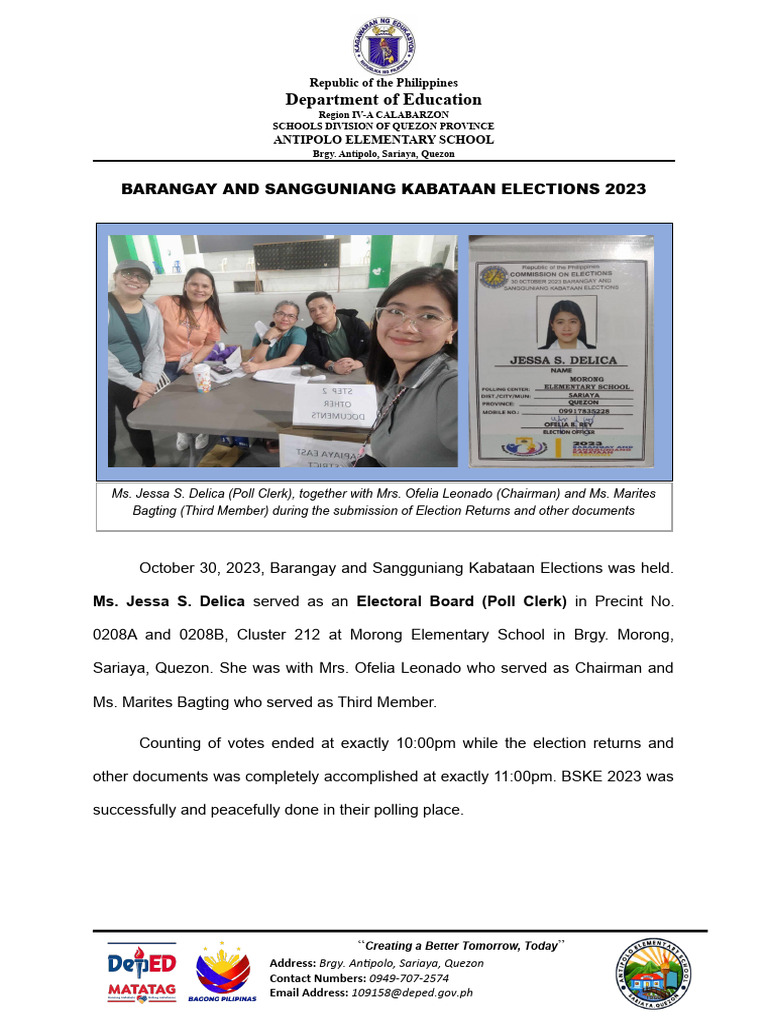 Bske 2023 Narrative | PDF | Sports & Recreation | Wellness