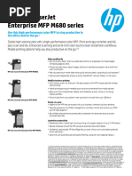 HP LaserJet Managed MFP E877 Series Overview | PDF | Image Scanner ...