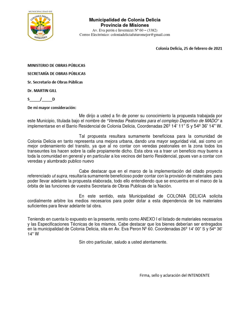 1 Solicitud de Materiales Mado | PDF | Materiales