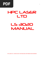 Creality 10W Laser Settings Manual | PDF