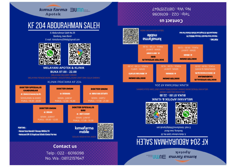 Brosur Kimia Farma Pdf