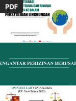 Persetujuan Lingkungan & RKL-RPL Rinci Melalui OSS - BKPM | PDF