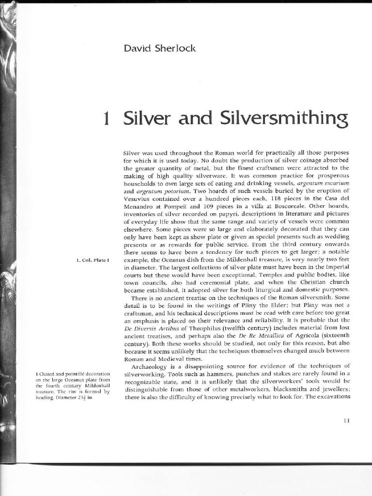 ROMAN CRAFTS 01 Donald Strong & David Brown | PDF | Lead | Silver