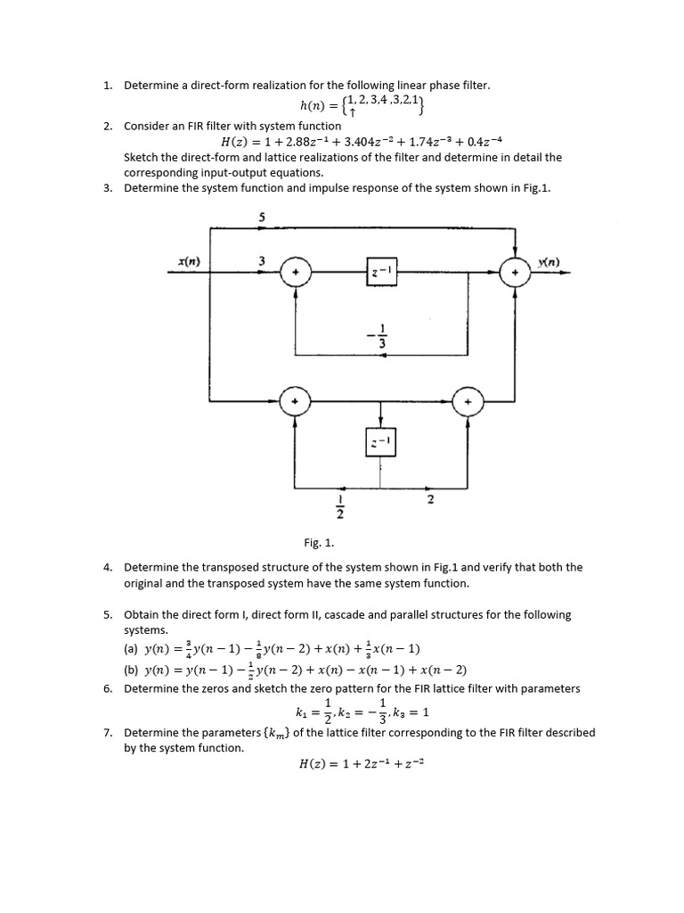 Assignment 2 | PDF | Telecommunications | Control Engineering