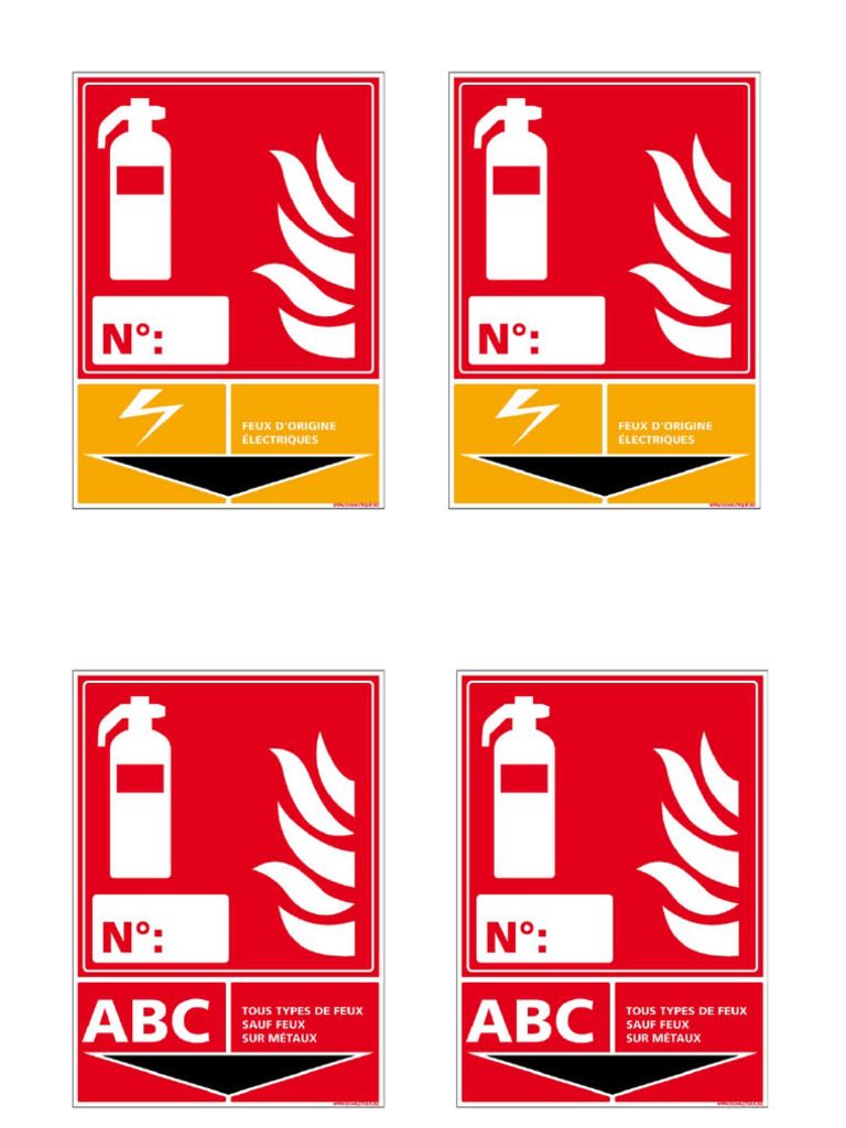 Logo Extincteurs | PDF