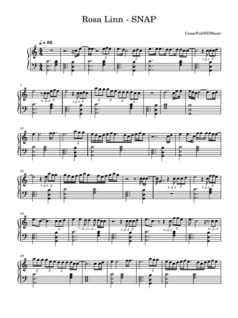 Rosa Linn SNAP | PDF