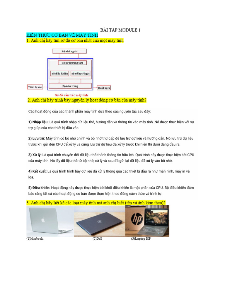 PhamThiTuyetNhi Module1 | PDF