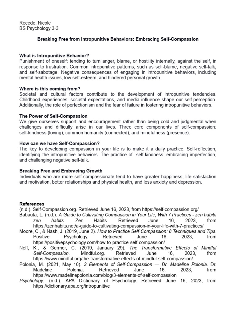 Ted Talk | PDF | Psychology | Emotions