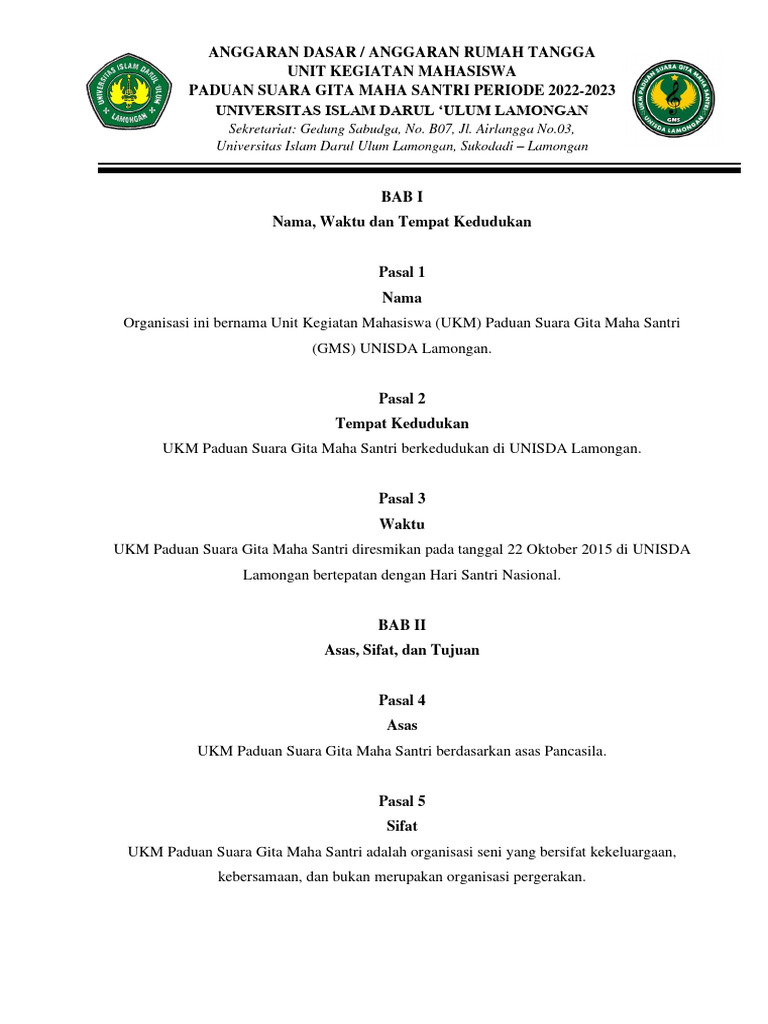 Ad-Art GMS 2022-2023 | PDF