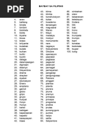 Palabaybayang Filipino | PDF