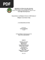 Budgeting and Spending Behavior | PDF | Attitude (Psychology) | Behavior