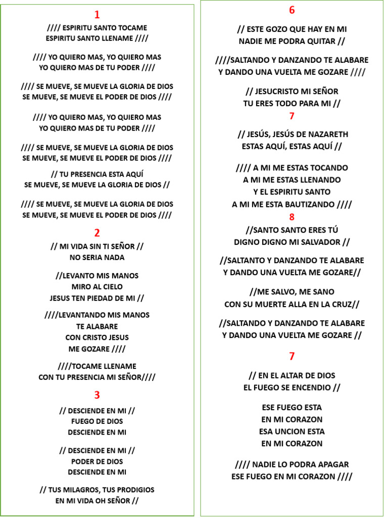 Alabanzas Mix Pdf Jesús Creencia Religiosa Y Doctrina