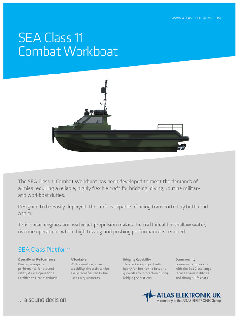 AE - SEA-Class-11 Combat-Workboat | PDF | Ships | Transport
