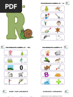 Cuadernillo Fonema R y RR | PDF | Voz humana