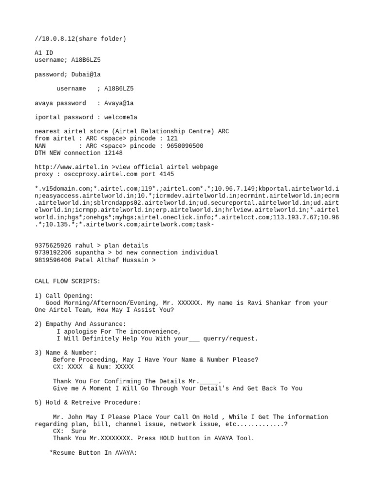 Call Flow Scripts | PDF | Subscription Business Model | Computing