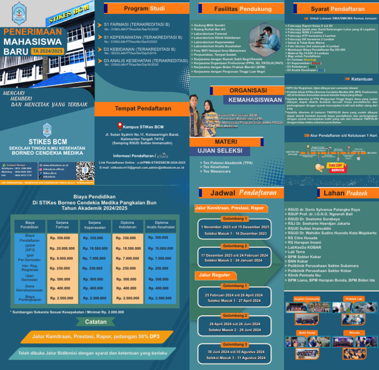 Brosur PMB Stikes BCM 2024-2025 | PDF