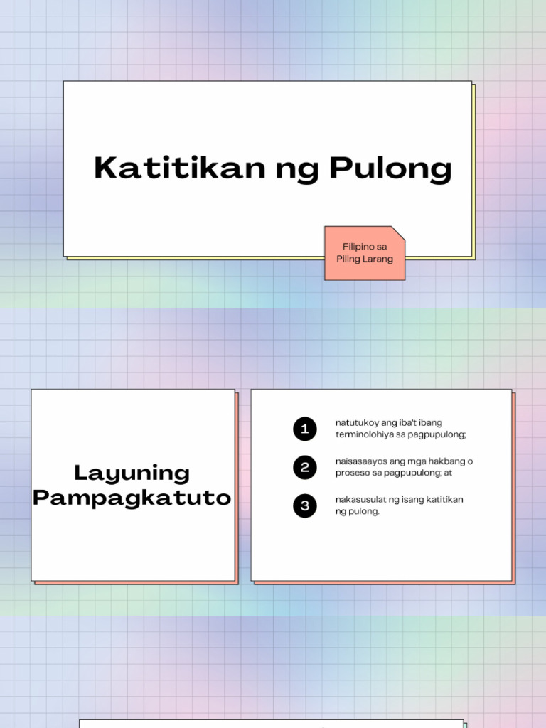 Katitikan NG Pulong | PDF