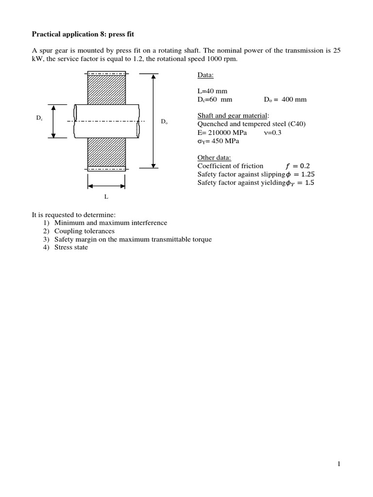 08 Practical Application Press Fit | PDF | Mechanical Engineering ...