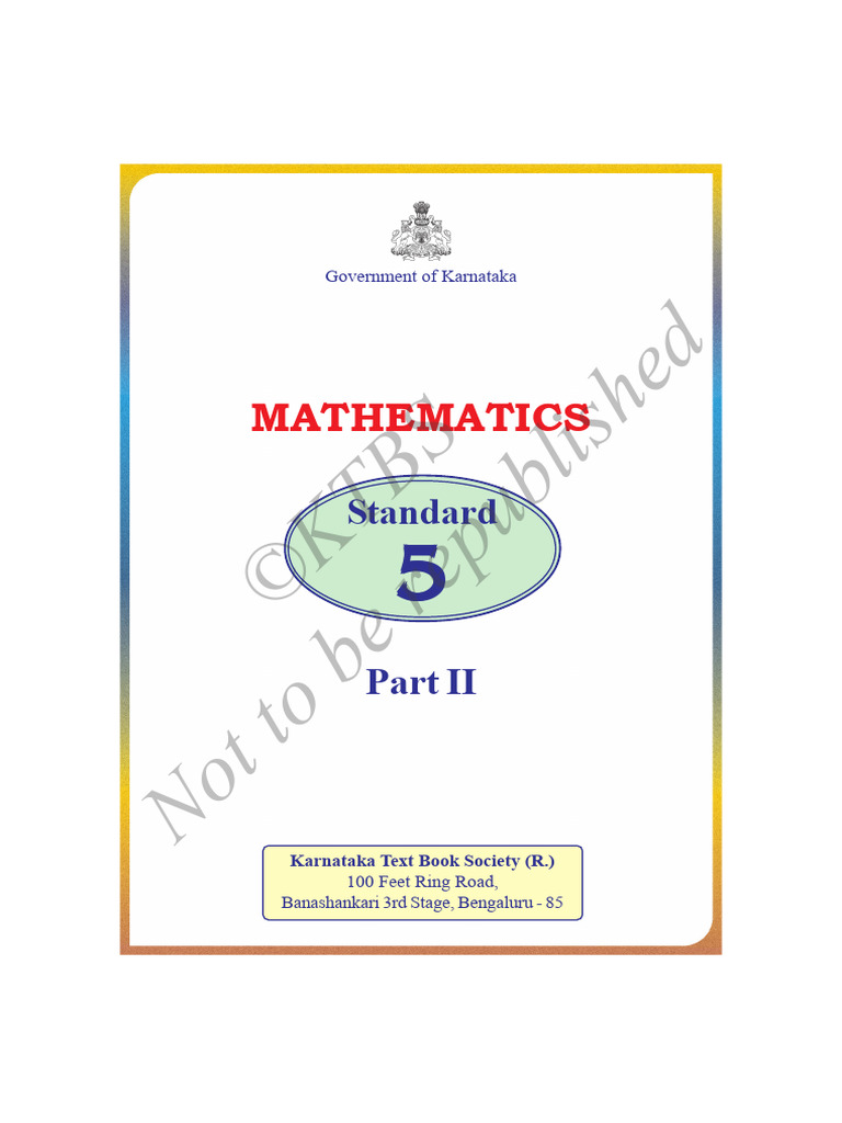 5th English Maths 2 | PDF | Division (Mathematics) | Multiplication