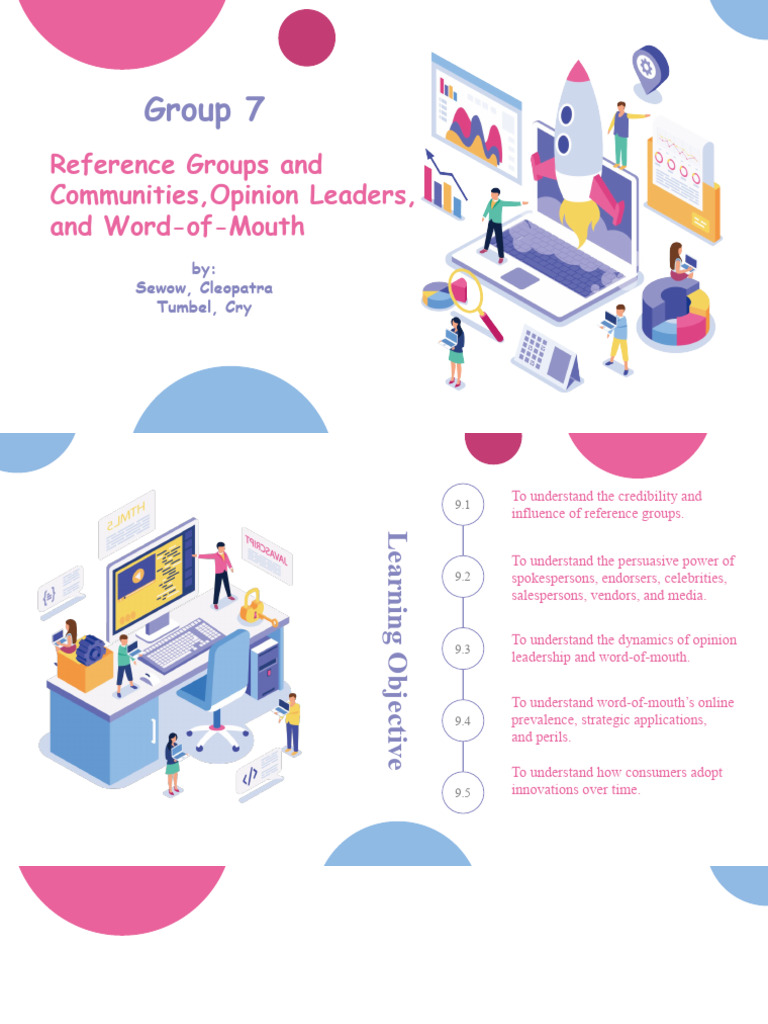 Chapter 9 - Group 7 - Reference Group and Communities, Opinion Leader and Word of Mouth | PDF ...