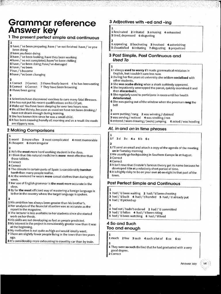 Grammar Reference | PDF