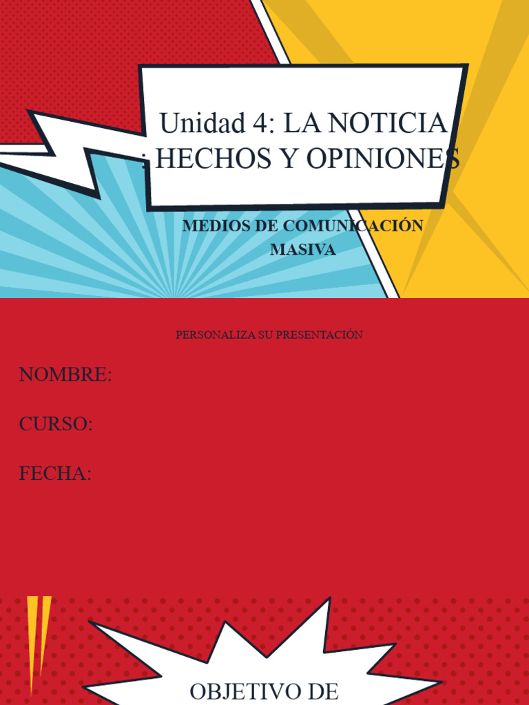 La Noticia Hechos y Opiniones (Acumulativa) | PDF