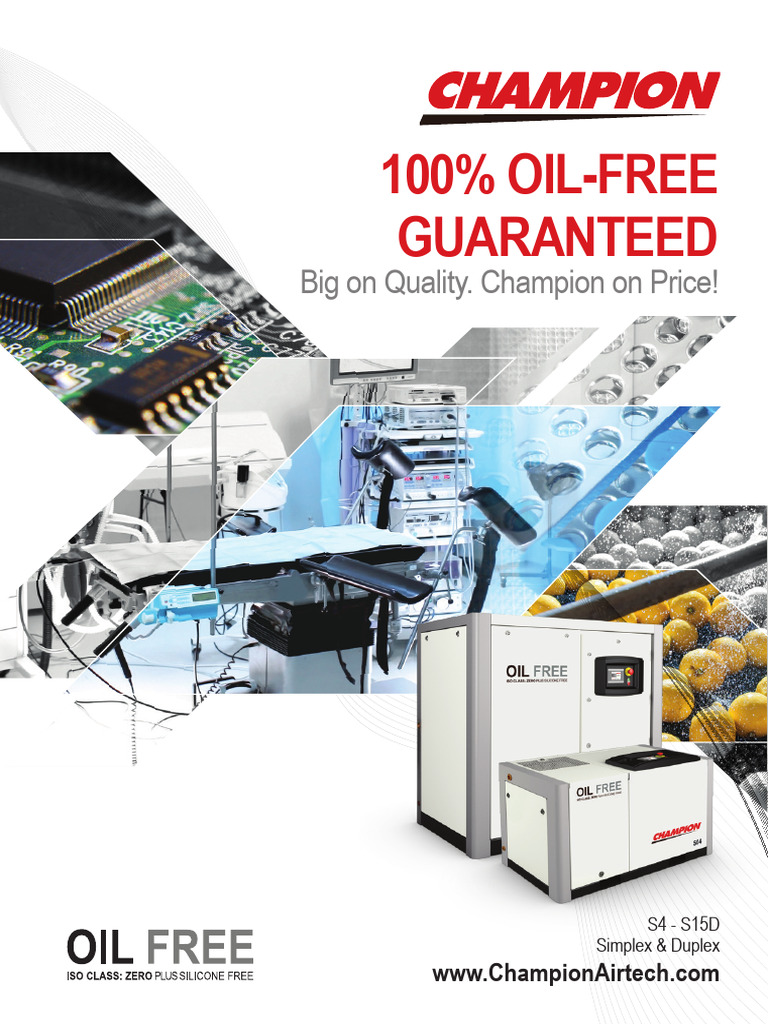 Champion Scroll Brochure GB Work | PDF | Energy Technology | Physical ...