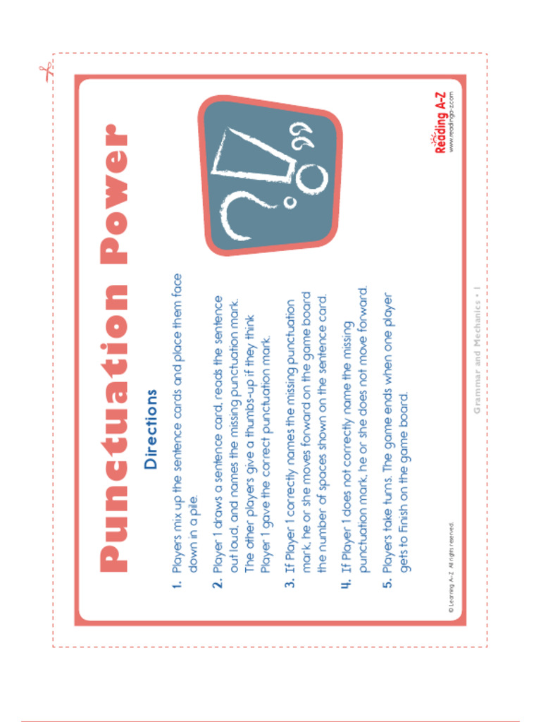 LC g1 GM Punctuation Power | PDF