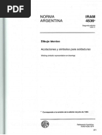 Norma IRAM 4520 - Representación de Roscas y Tornillos en Dibujo Mecánico | PDF | Tornillo ...