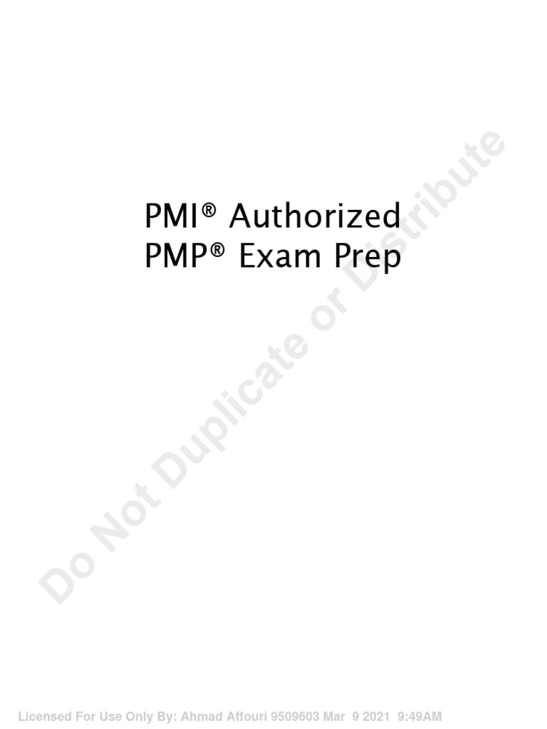Atpm PMP | PDF | Project Management Professional | Computer File