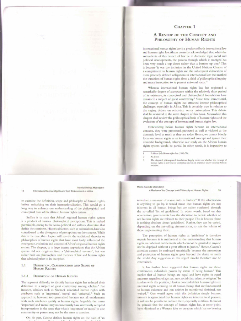 Introduction To Human Rights | PDF