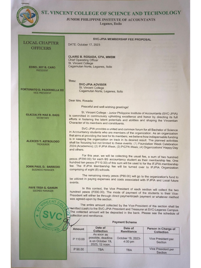 JPIA Membership Proposal | PDF