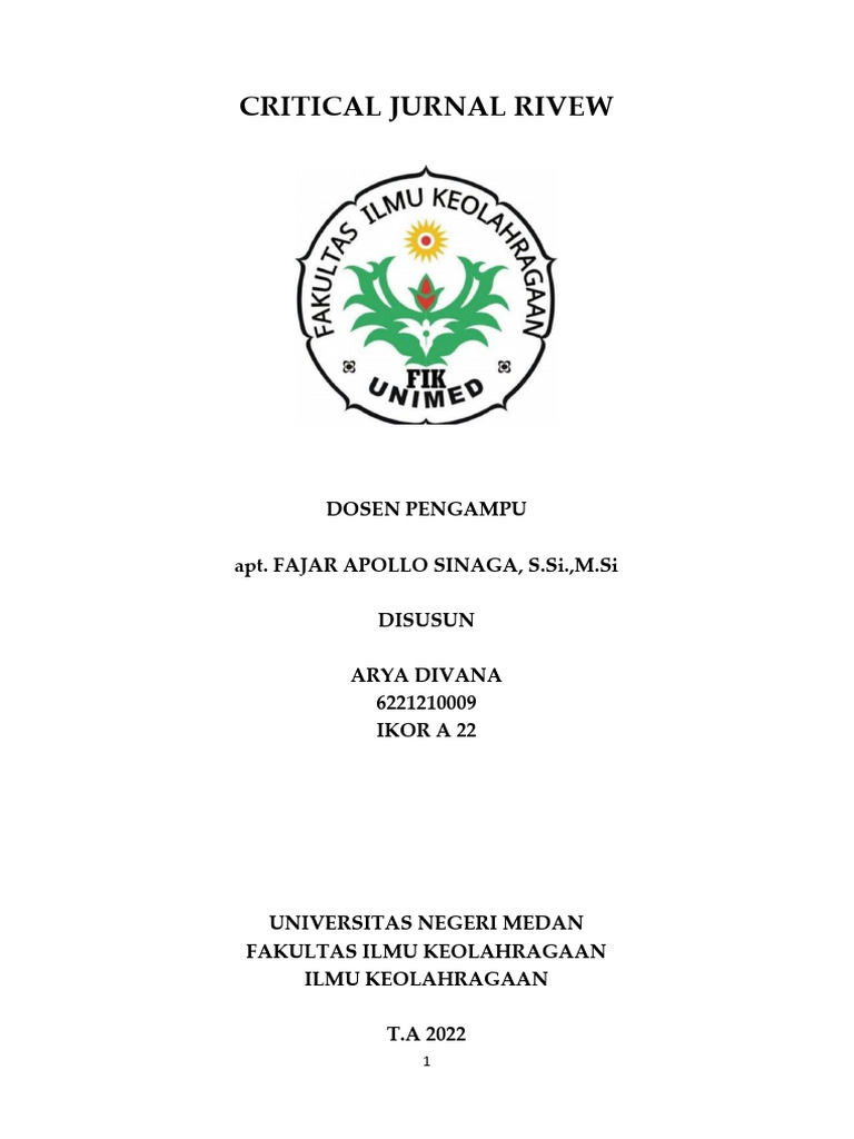 CJR Kepemimpinan Ikor A | PDF