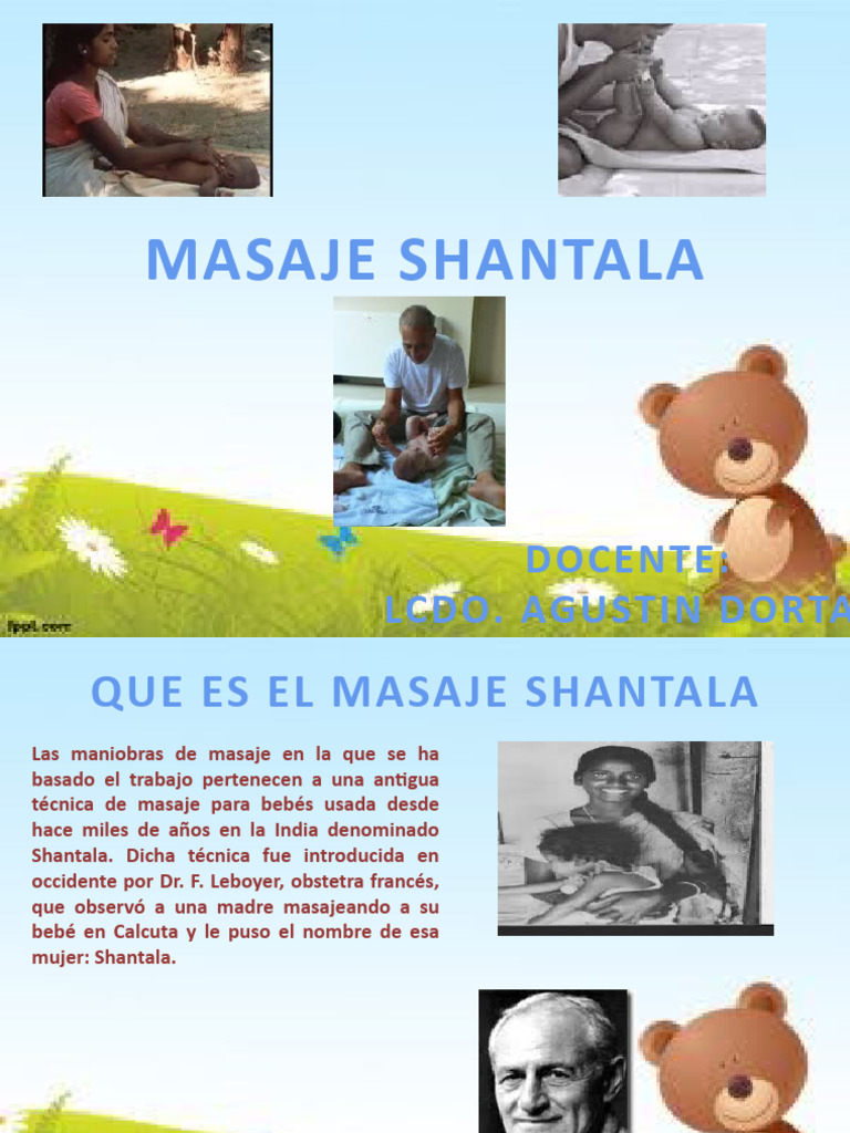 Masaje Shantala | PDF | Masaje | Mano