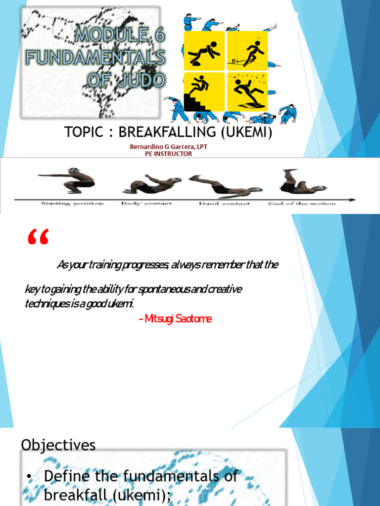 Fundamentals of Judo (Ukemi) | PDF | Self-Improvement