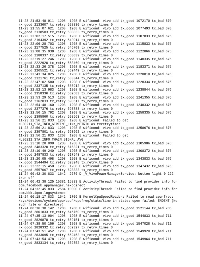 Log | PDF | Computer Hardware | Mobile Computers