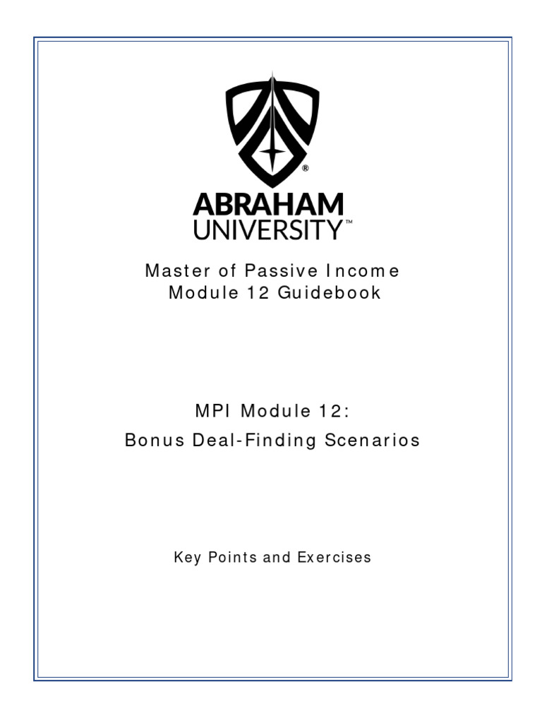 Mpi Guidebook Module 12 | Download Free PDF | Marketing | World Wide Web
