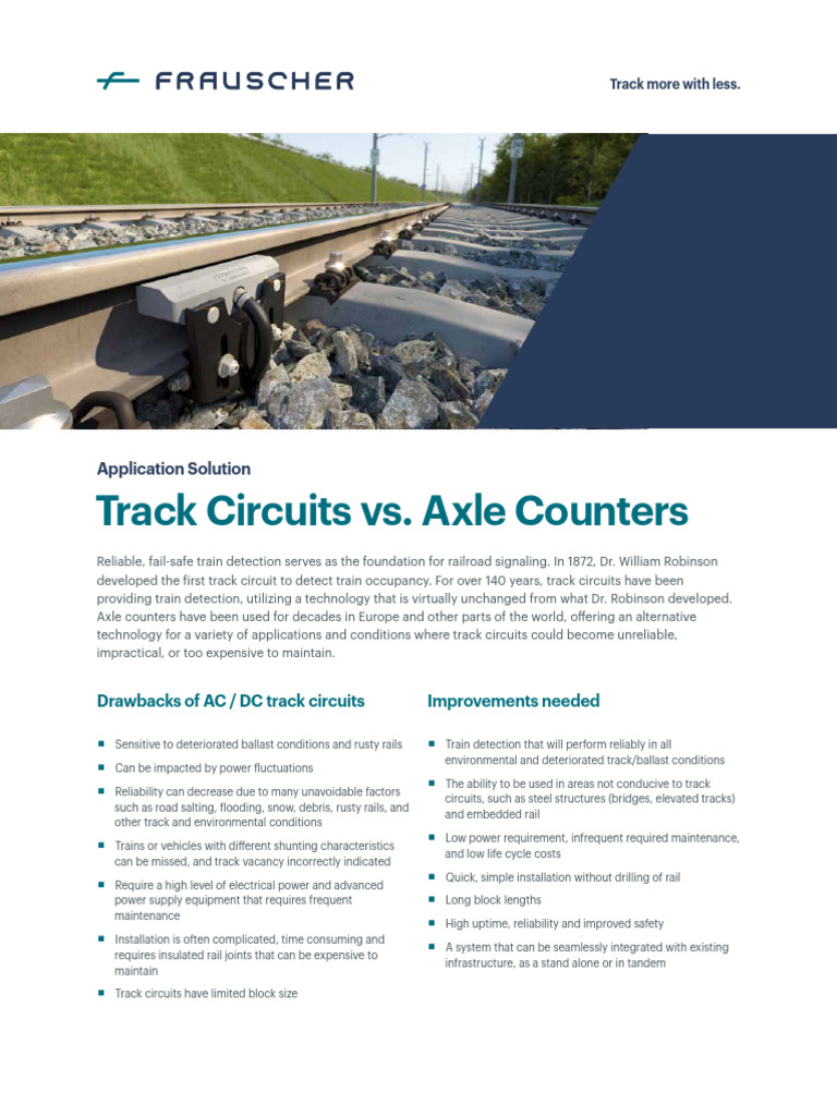 2020-02 Solution Sheet Track Circuits en-US SCREEN | PDF | Electricity ...